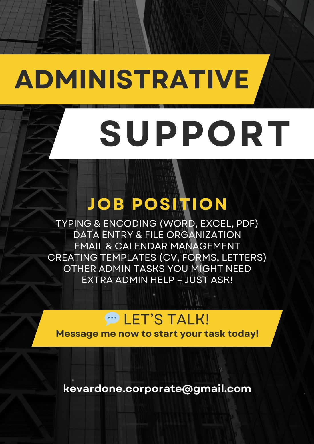 Typing Job / Data Entry