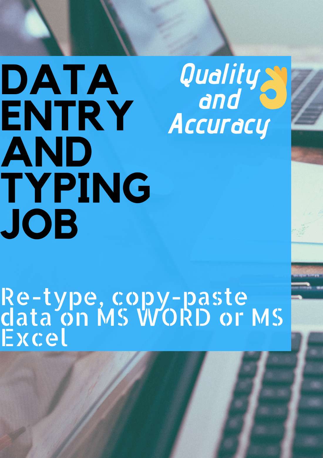 Typing Job/Data Entry