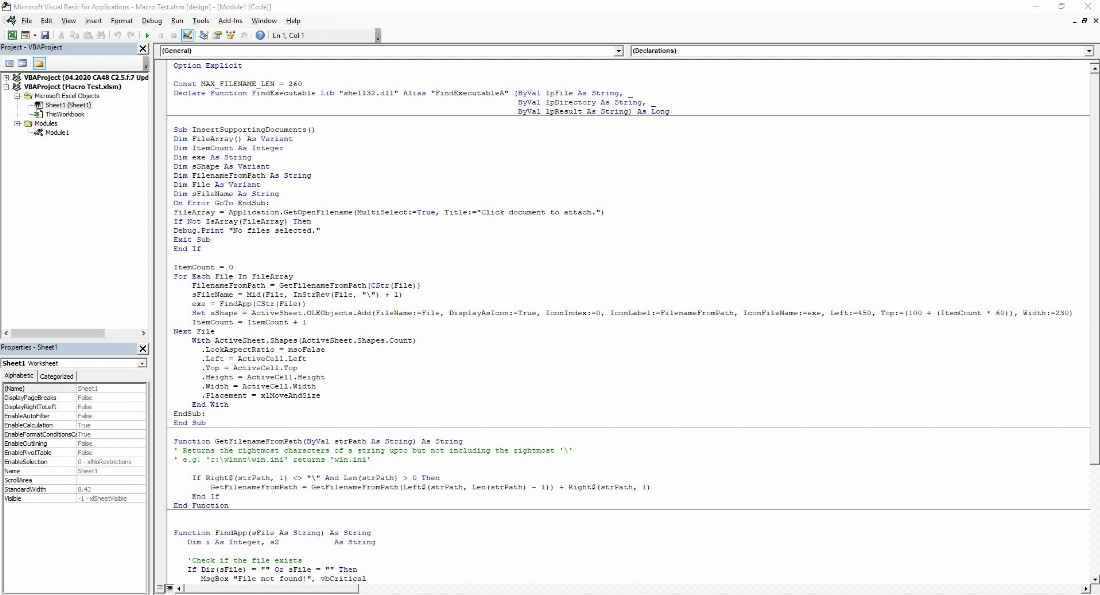 Excel VBA/Automation of Excel templates