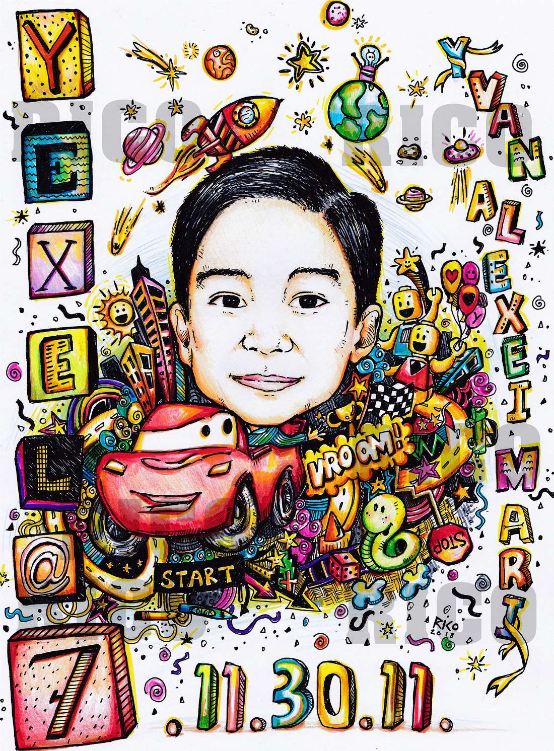 Hand Drawn Illustration