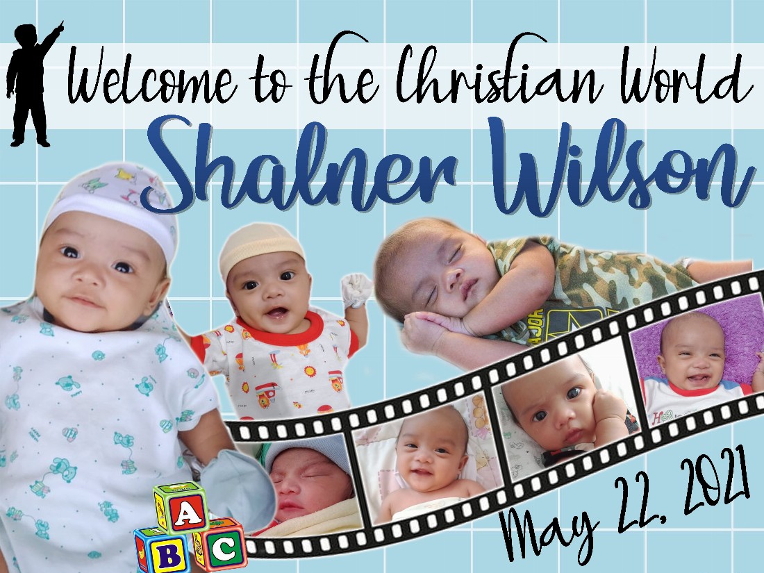Birthday Tarpaulin Design Layout